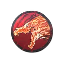 Sticker Howling Dawn