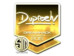 dupreeh (Gold) | Cluj-Napoca 2015 Sticker - CS2 Skins