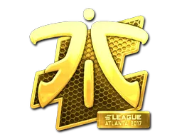 Fnatic (Gold) | Atlanta 2017 Sticker - CS2 Skins