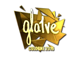gla1ve (Gold) | Cologne 2016 Sticker - CS2 Skins